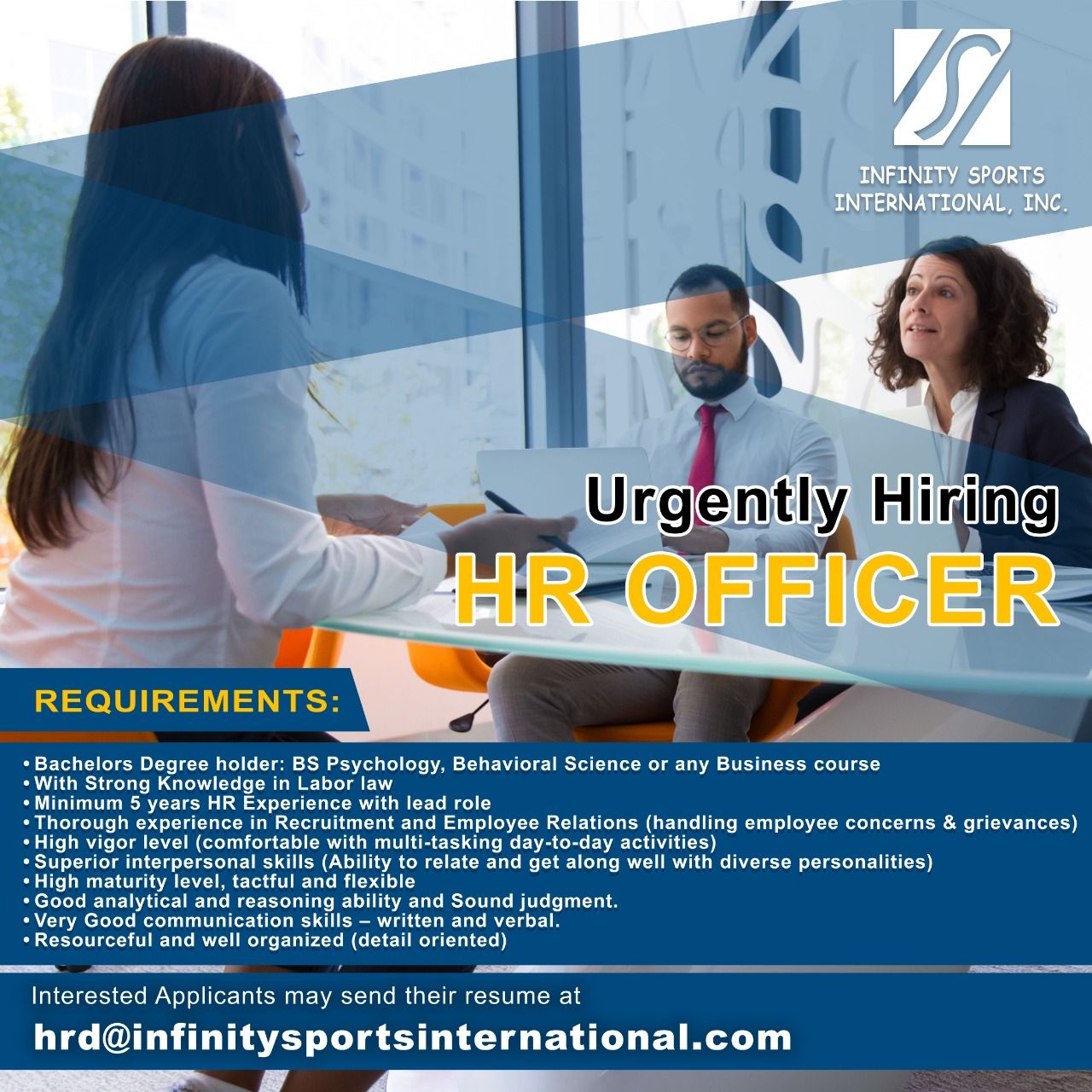 Careers Archive - Infinity Sports International